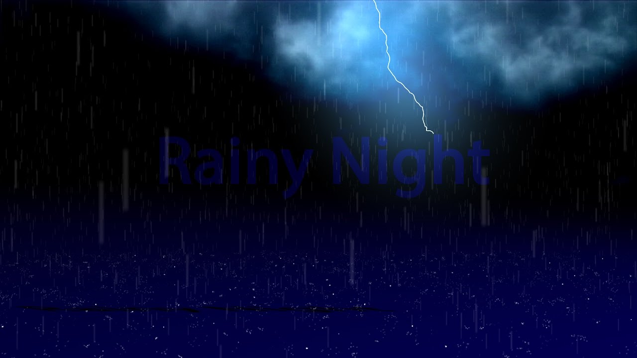 After Effects Realistic Rain Tutorial - YouTube