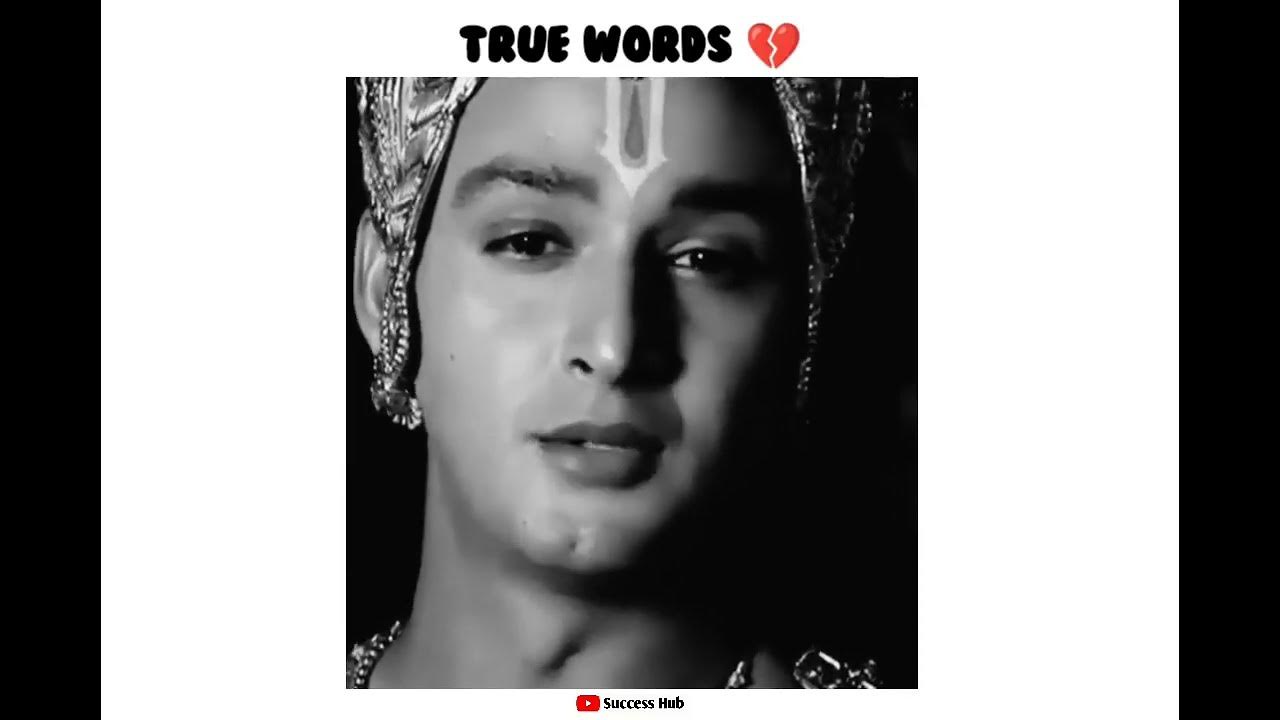 True Words Status %F0%9F%92%94 True Line Status %F0%9F%98%94 Mahabharat ...