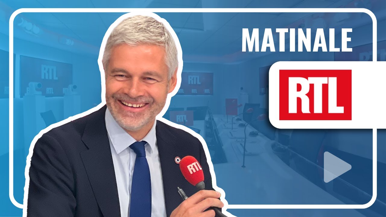 Matinale de RTL, mardi 1er octobre 2024 | Laurent Wauquiez - YouTube