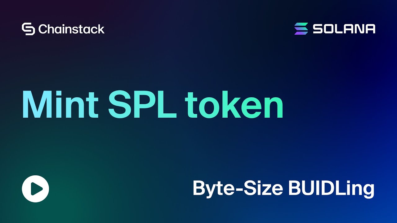 How to Mint Solana SPL Tokens in Under 2 Minutes - YouTube