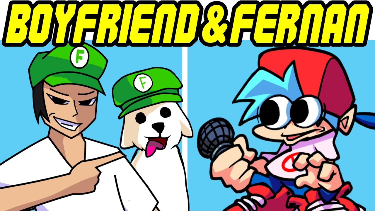 Friday Night Funkin' VS Boyfriend V2 (Fernanfloo Beta) (FNF Mod) - YouTube