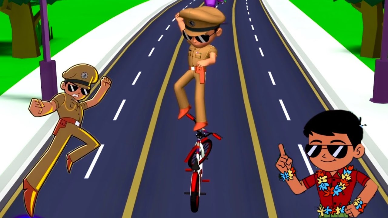 LITTLE SINGHAM CYCLE RUN NEW AMAZING GAMEPLAY - YouTube