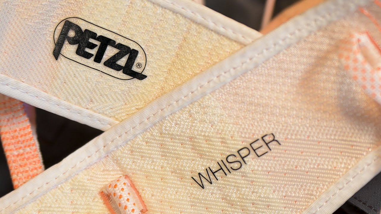 The New Petzl Whisper Harness - YouTube