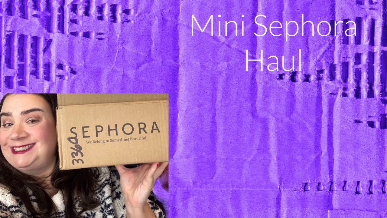 Mini Sephora Holiday Haul- Danessa Myricks, Laneige, Saie, Tower 28 ...