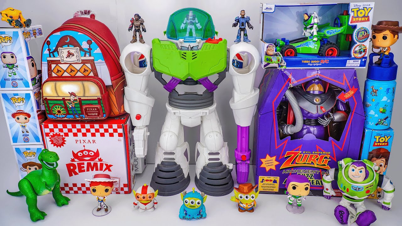 Disney Pixar Toy Story Collection Unboxing Review🚀 Zurg Talking Action ...