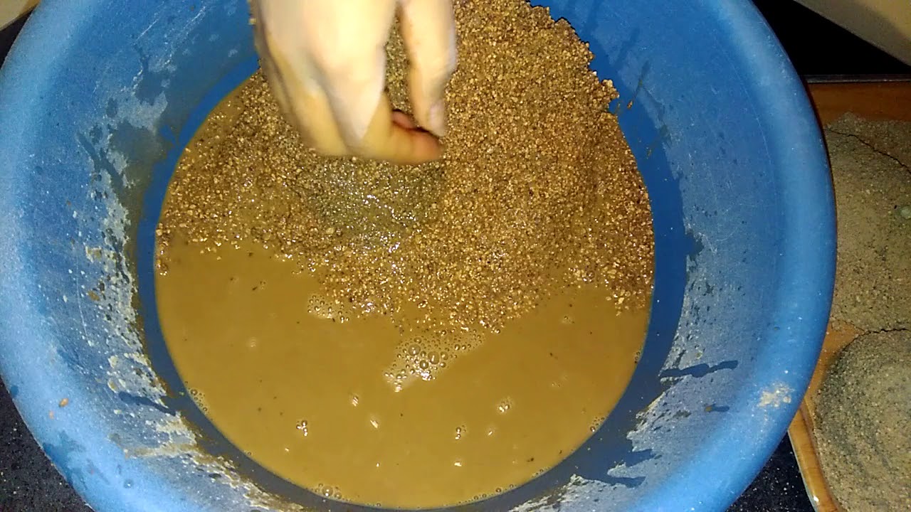 Asmr_gritty gritty gritty😍😋 pure sand in water💦 💦 ( subscribe for more ...