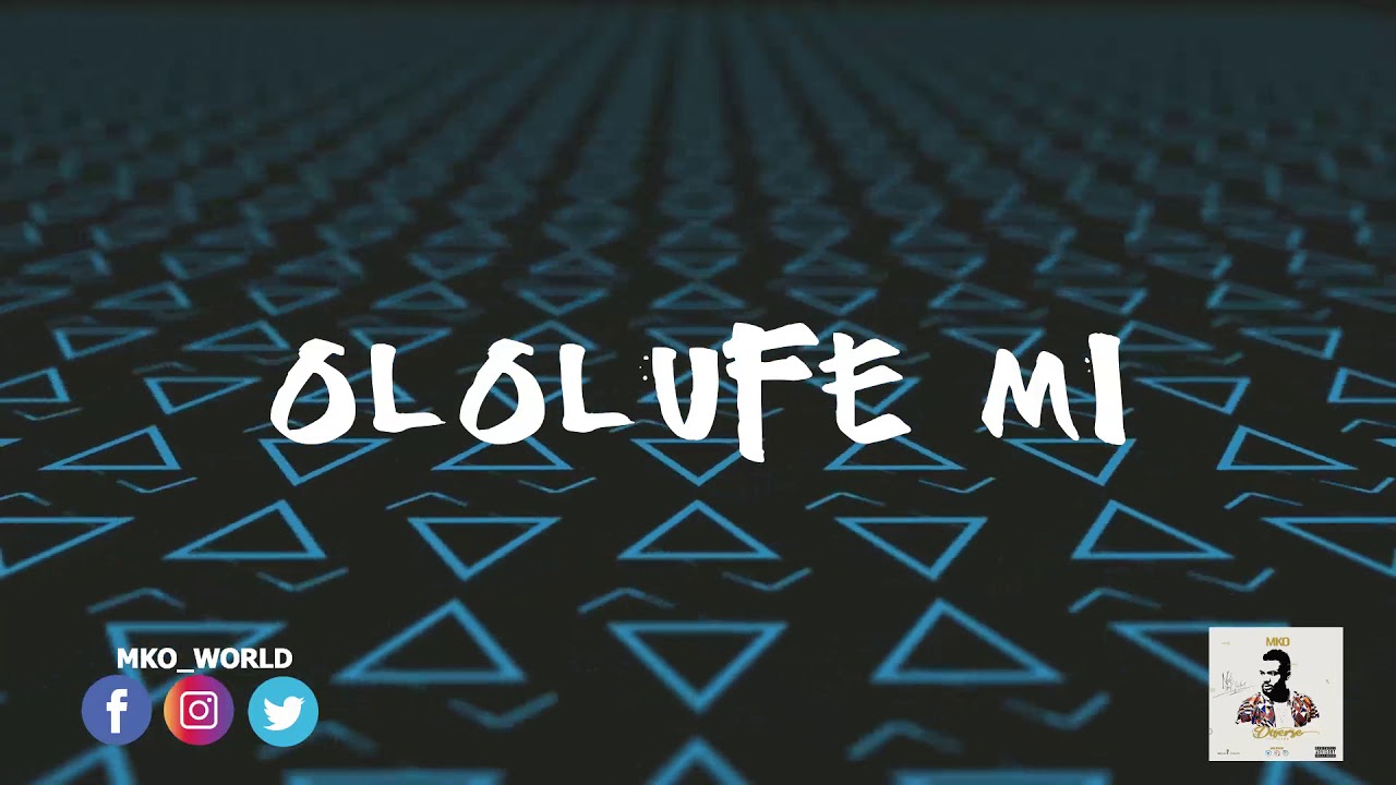 MKO - Ololufe (Official Lyric Video) - YouTube