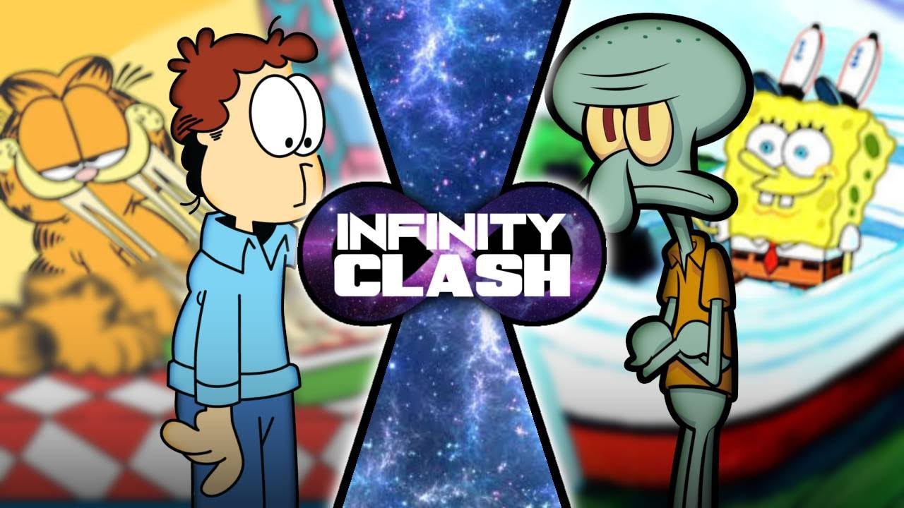 Jon Arbuckle VS Squidward Tentacles! (Garfield/SpongeBob) Infinity ...