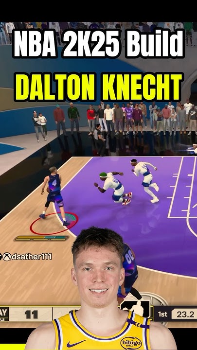 NBA 2K25 ROTY DALTON KNECHT BUILD! Full vid on the channel #nba2k25 #2kcommunity #lakers ...