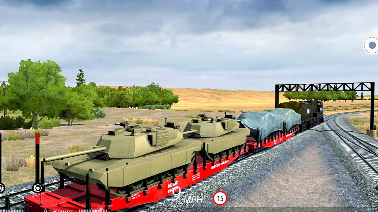 Loading Battle Tanks on Train | Train Simulator PRO USA Android ...