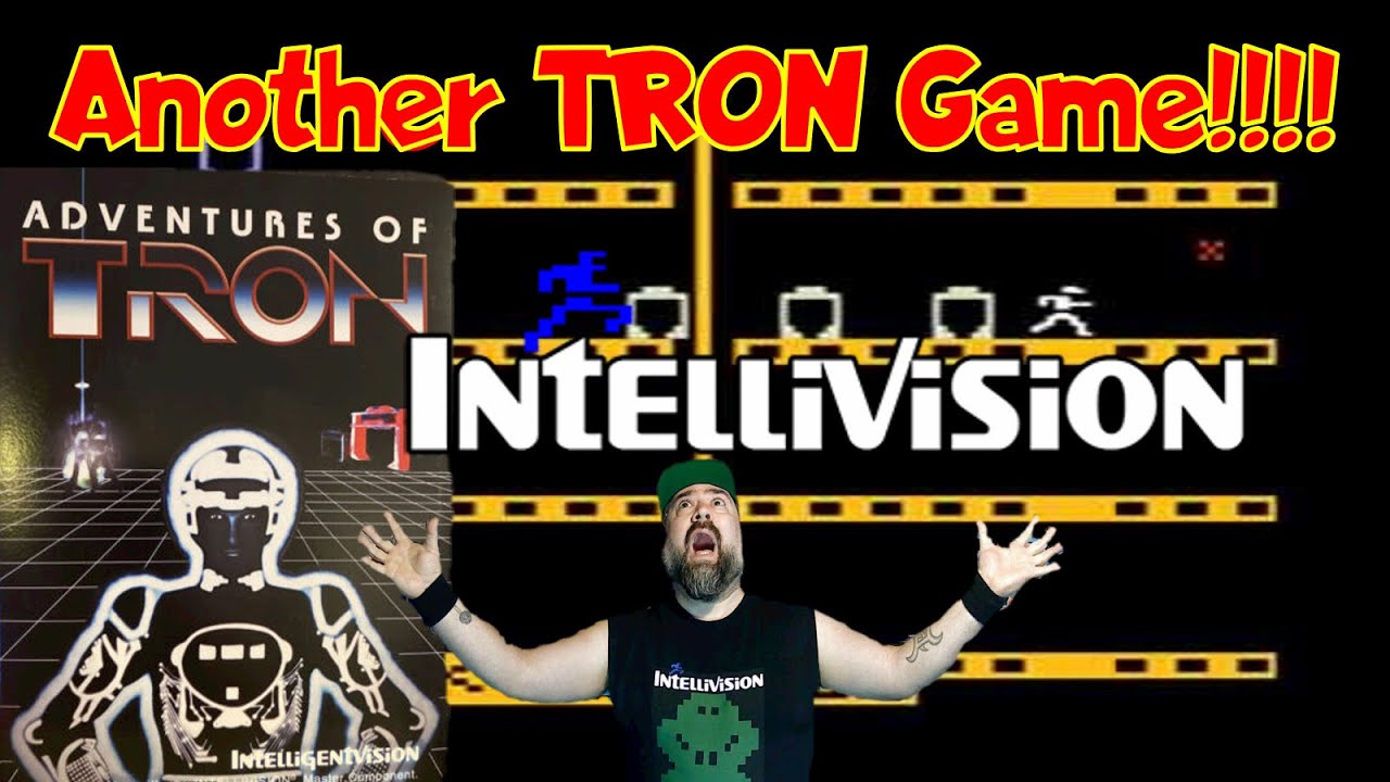 INTELLIVISION - TRON Newer Game for old system!!! - YouTube