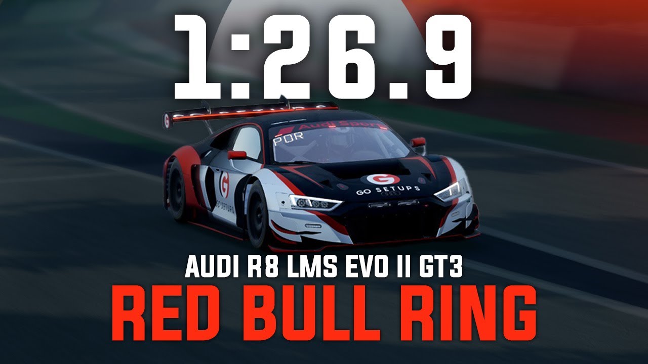 Red Bull Ring 1:26.9 - Audi R8 LMS EVO II GT3 - GO Setups | ACC 1.9.8 ...