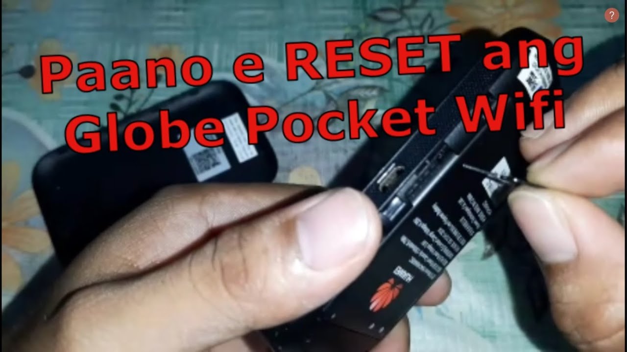 Paano e RESET ang Globe Pocket Wifi to Default Easy!! - YouTube