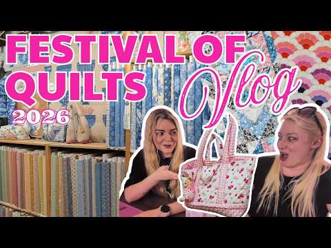 The Festival of Quilts 2026 Was a Fabric Lover’s Paradise! | Fabric Haul & NEC Birmingham Vlog