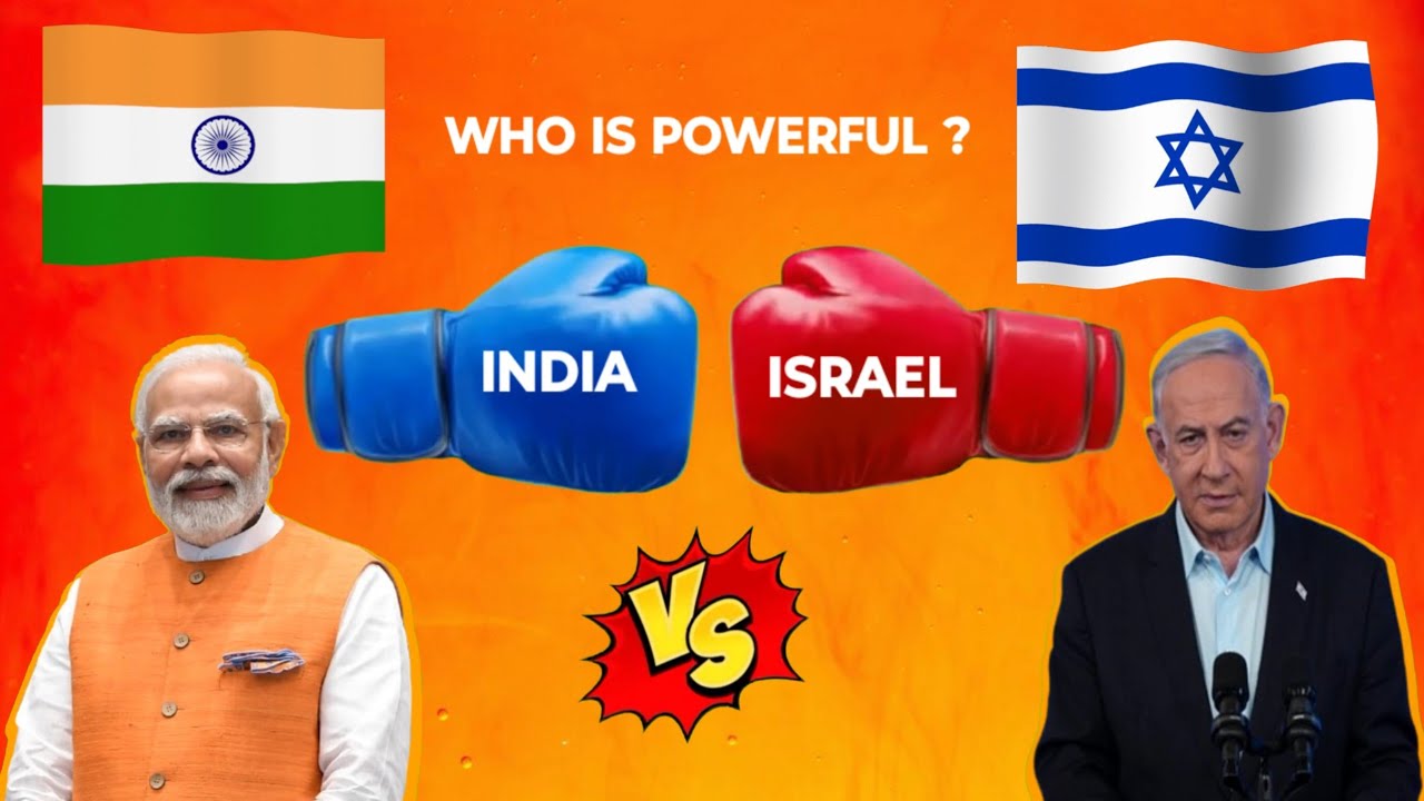 India 🇮🇳 vs Israel 🇮🇱 Comparison of India and Israel military strength ...