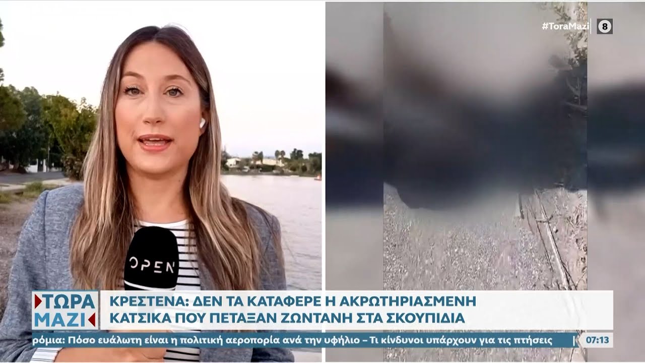 Δεν τα κατάφερε η ακρωτηριασμένη κατσίκα που πέταξαν ζωντανή στα ...