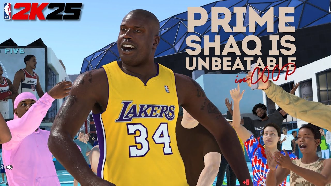 HOW TO BEAT SHAQ IN STREETBALL CO-OP GUEST CHALLENGER IN NBA 2K25 NEXT ...