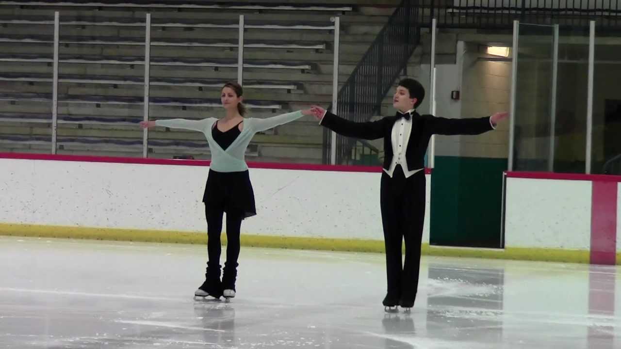 Tanith Belbin dancing with Wolfgang Ebersole - USFSA testing PGold ...