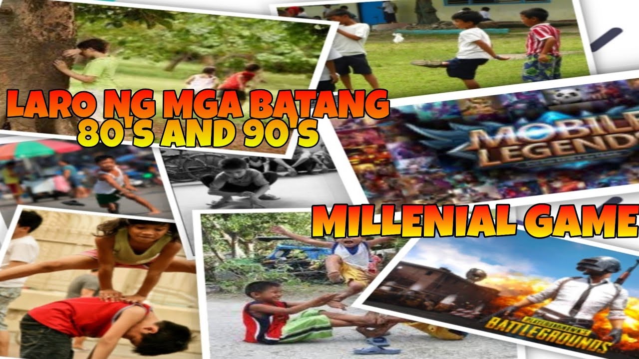 LARO NG MGA BATANG 80s AT 90s - YouTube