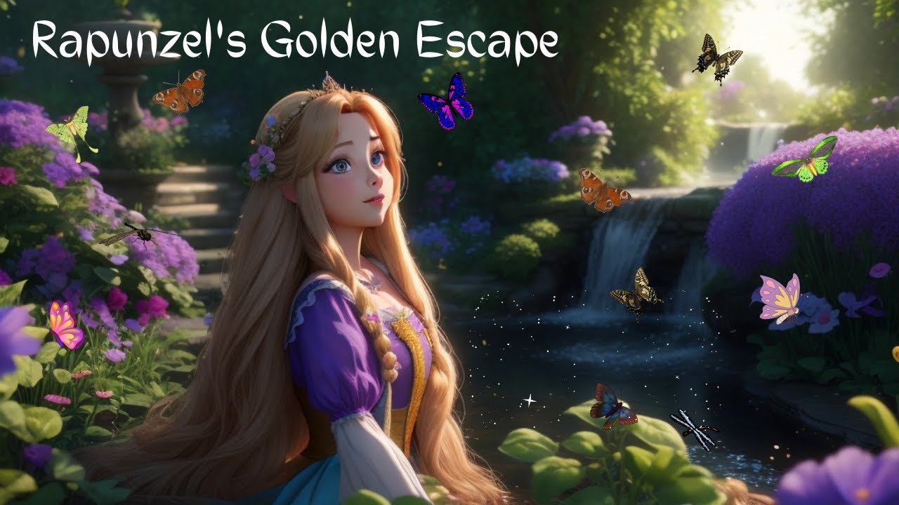 Sleep story for grown ups-"Rapunzel's Golden Escape" - YouTube