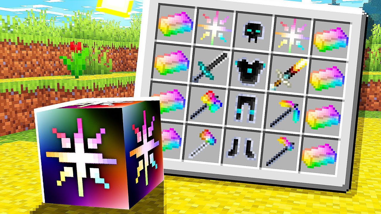 ABRI A LUCKY BLOCK AVARITIA E CONSEGUI OS MELHORES ITENS DO MINECRAFT ...