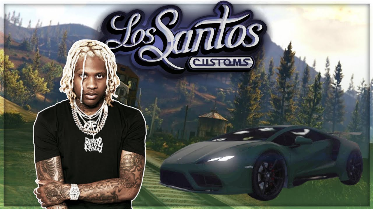 How to Make Lil Durk's Car in GTA 5 (Lamborghini Aventador) - YouTube