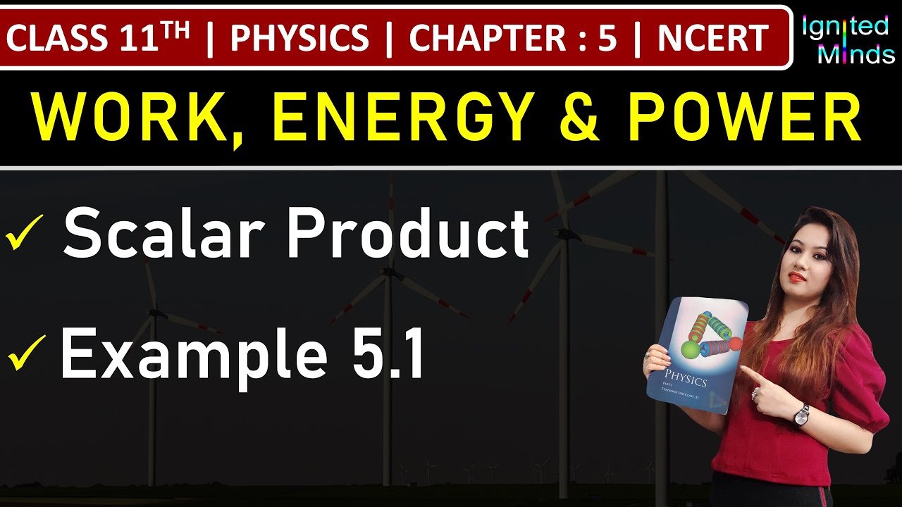 Class 11th Physics | Scalar Product | Example 5.1 | Chapter 5: Work ...