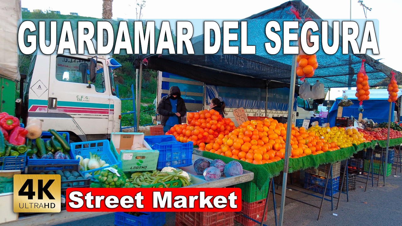 Guardamar Del Segura - Street Market | Costa Blanca - Walking tour 2025 ...