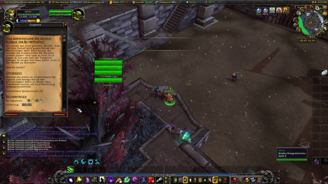 Zul Drak Arena Quest