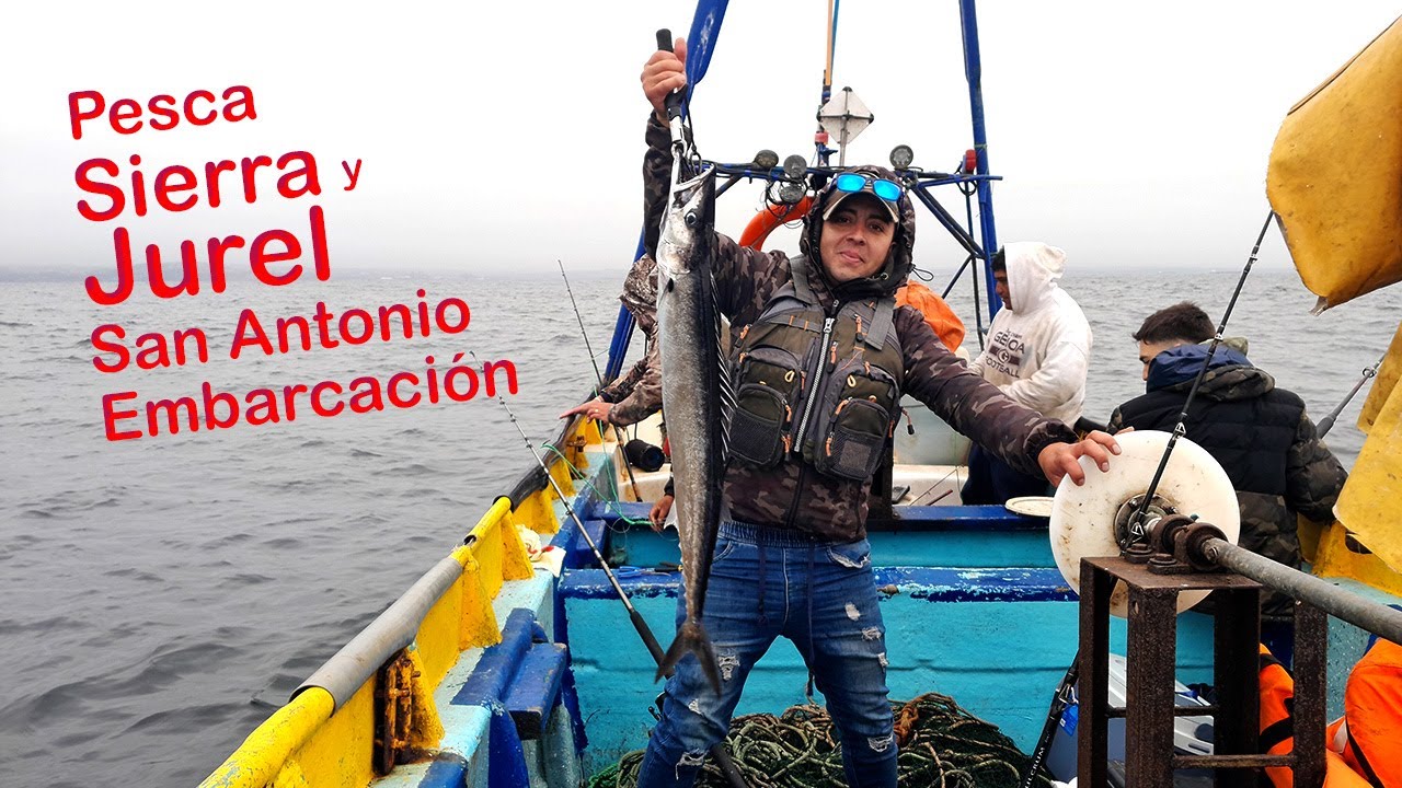 Pesca trolling para sierra y profundidad para jurel en San Antonio ...