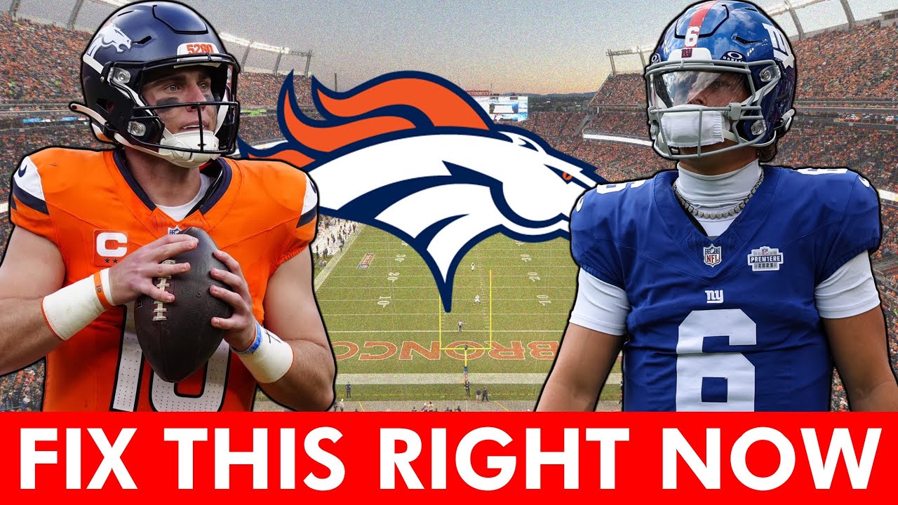 The Denver Broncos MUST FIX These Problems… - YouTube
