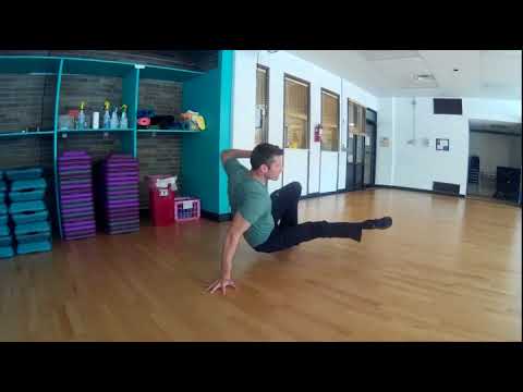 Jumping Side Kick Through - Animal Flow Exam Video - YouTube