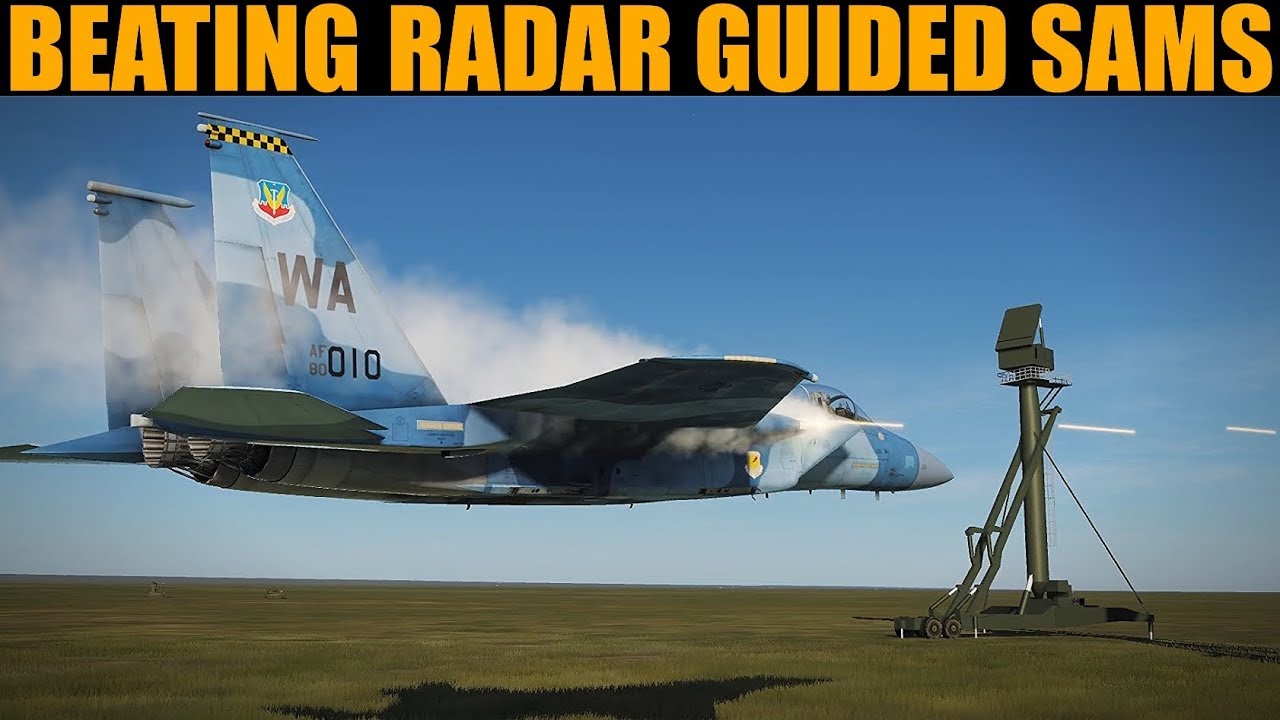 Combat: How To Beat Radar Guided SAMs | DCS WORLD - YouTube