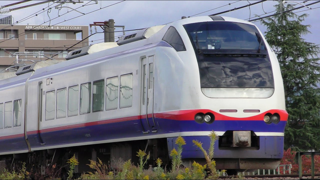 特急しらゆき5号新潟行き【4K】E653系H202編成55M - YouTube