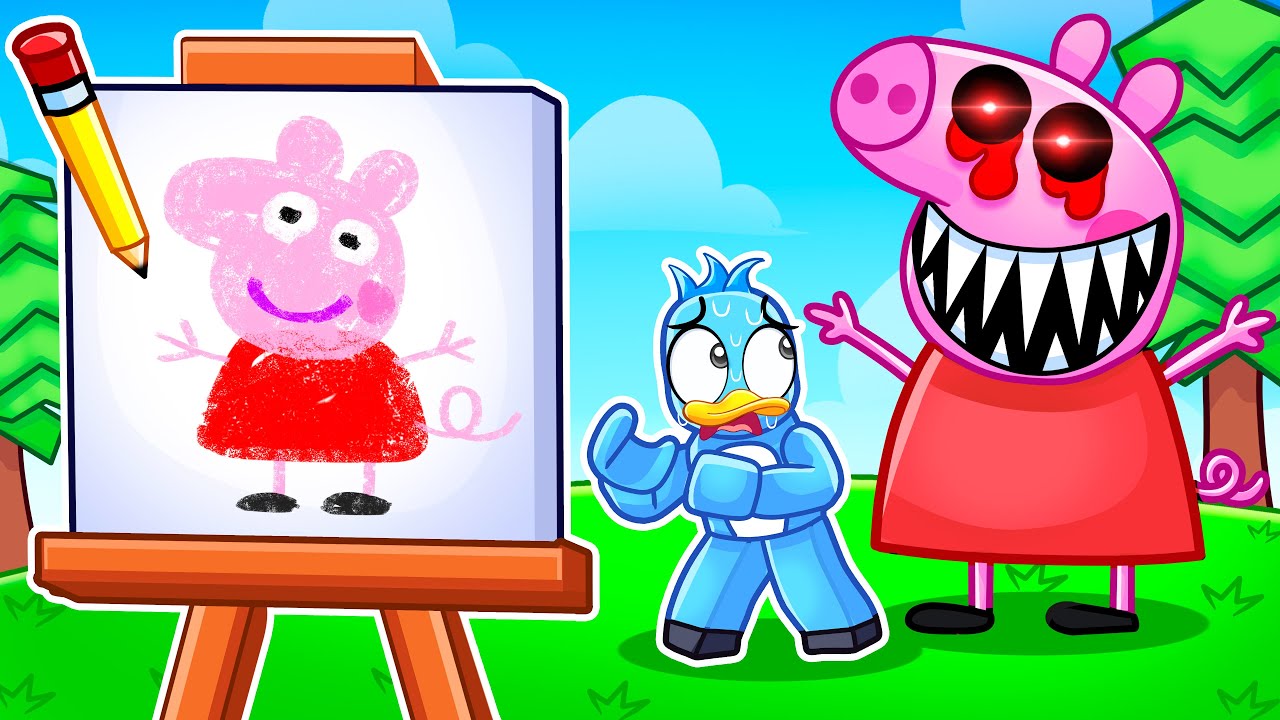 Every DRAWING comes to LIFE in Roblox! - YouTube