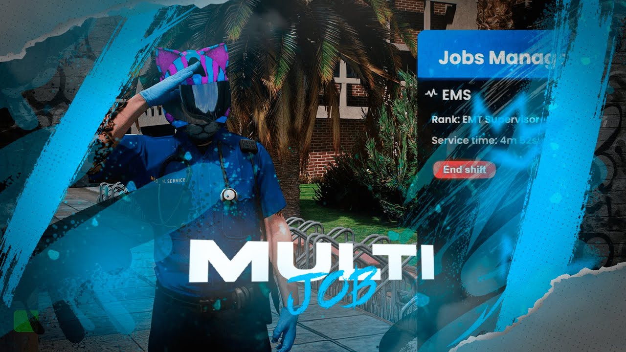 Quasar Multijob for FiveM | Fully configurable multi-job system with badges - YouTube