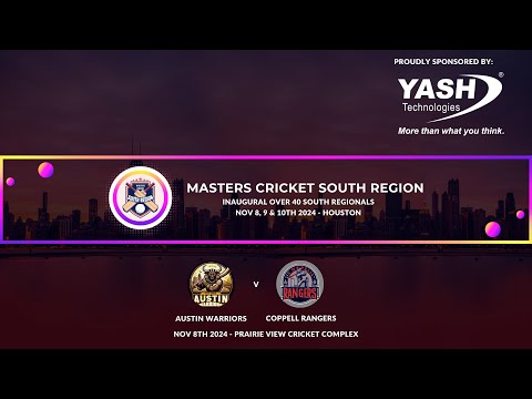 8-Nov - 2024 - MC SOUTH Regionals O40's - Austin Warriors vs Coppell Rangers - PV 1 - YouTube