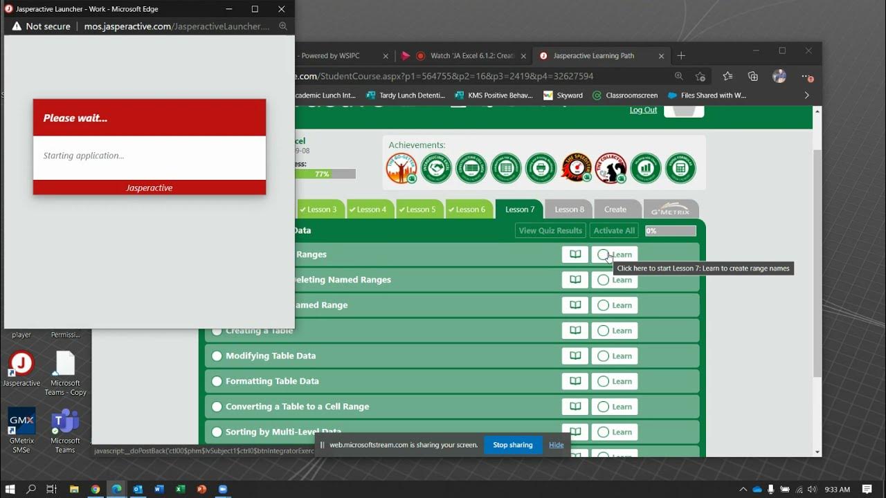 JA Excel 7 1 Creating Named Ranges - YouTube