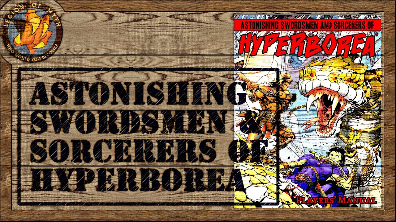 UNBOXING | Astonishing Swordsmen & Sorcerers of Hyperborea Kickstarter ...