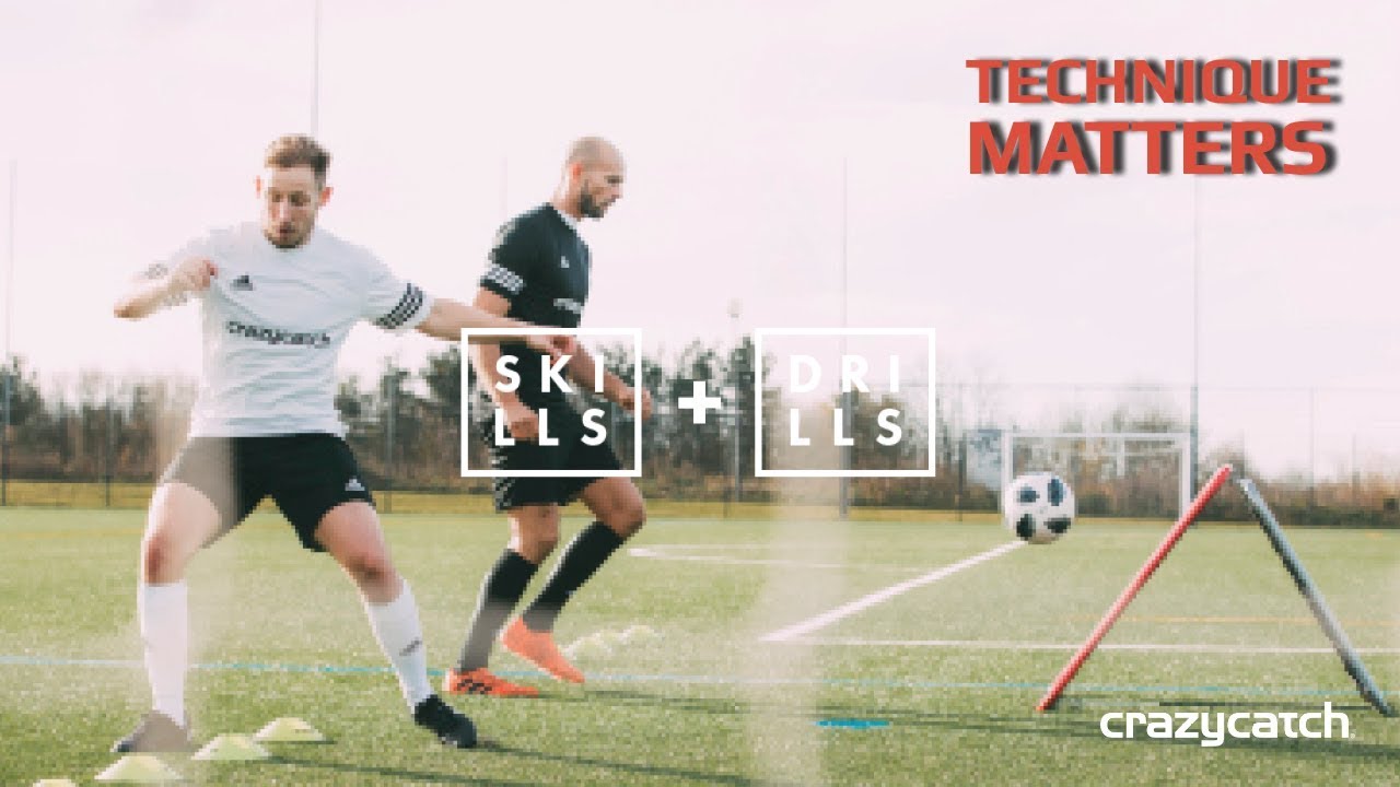 Improve your technique with the Crazy Catch Football Rebounder - YouTube