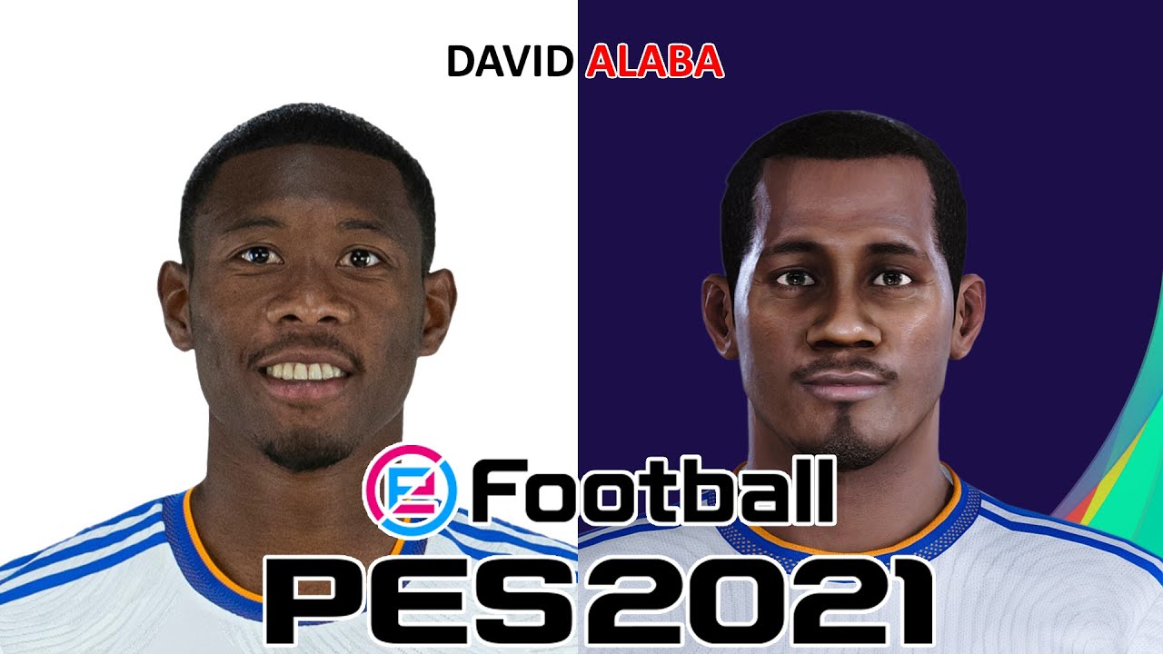 DAVID ALABA | PES 2019/2020/2021 | FACE BUILD & STATS - YouTube