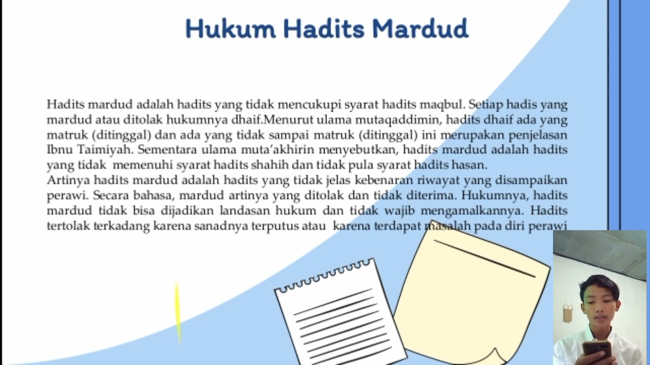 hadist Mardud - YouTube