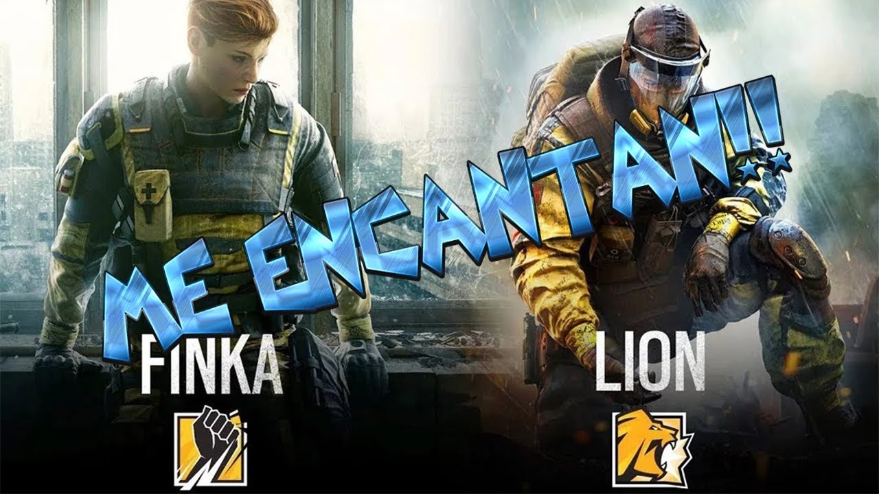 Tom Clancy's Rainbow Six: Siege || Lion & Finca Gameplay || ME ENCANTAN ...