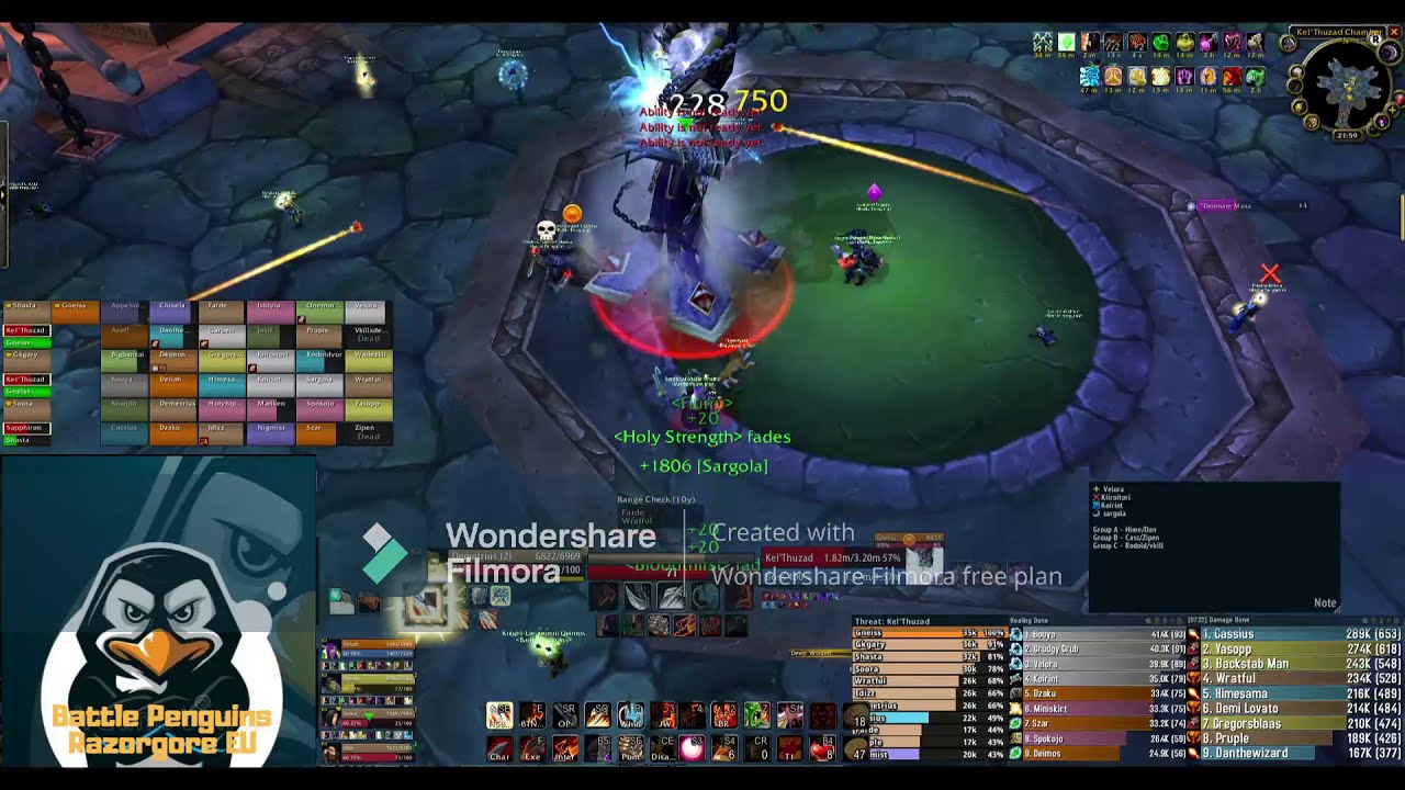 Battle Penguins (Razorgore EU) Finish Classic WoW - YouTube