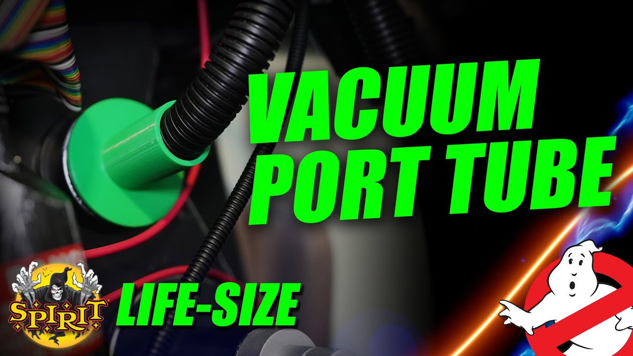 Spirit LIFE-SIZE Vacuum Port Tube Upgrade // Spirit Halloween ...