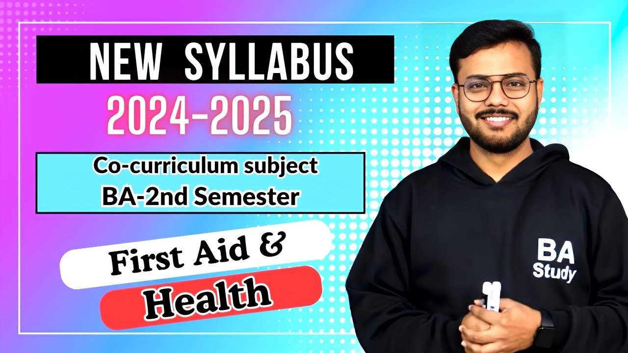 New Syllabus 2024-25||BA 2nd semester co curriculum subject || first ...