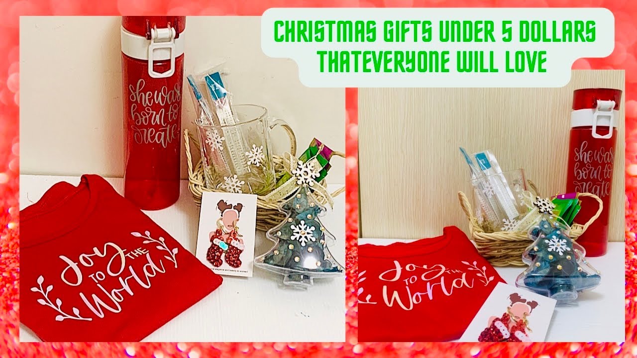 5 Must see Christmas GIfts under 5 dollars/Christmas GIfts Ideas for ...