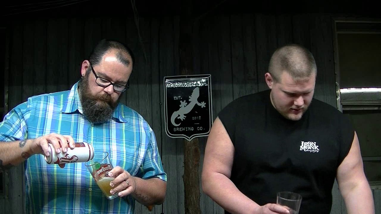 Iron Monk Stilly Wheat Beer Review - YouTube