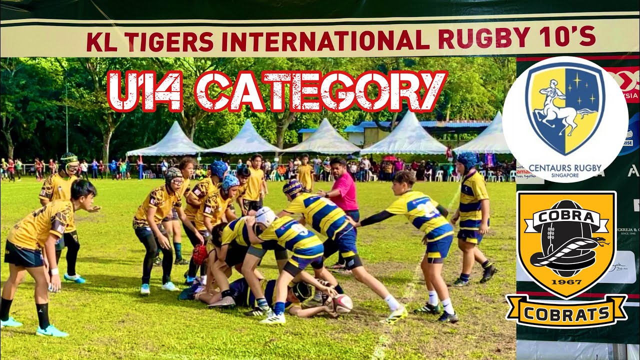 KL TIGERS INTERNATIONAL RUGBY 10’s 2024: U14 POOL MATCH COBRATS RC VS ...