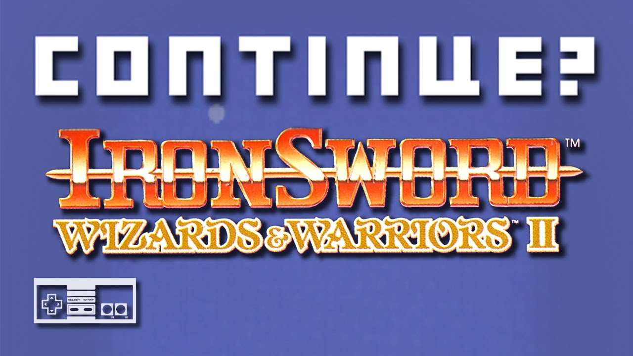 Ironsword: Wizards & Warriors 2 (Nintendo NES) - Continue? - YouTube